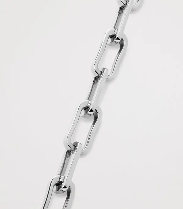 Monica Vinader Sterling Alta Mini Chain Bracelet