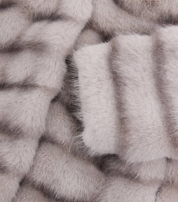 Monnalisa Faux-fur Hooded Jacket