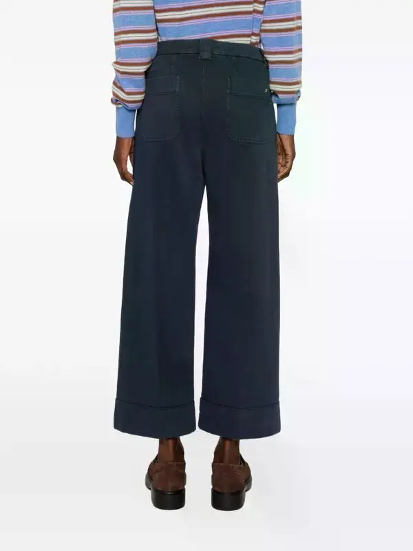 MASON'S New York Studio Cropped Trousers