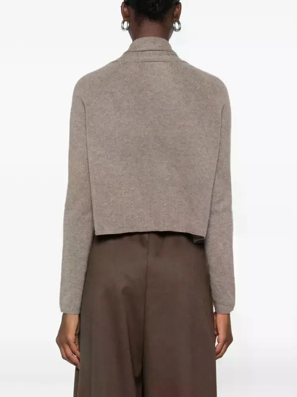 SUSANNE BOMMER Shawl-collar Cropped Cardigan