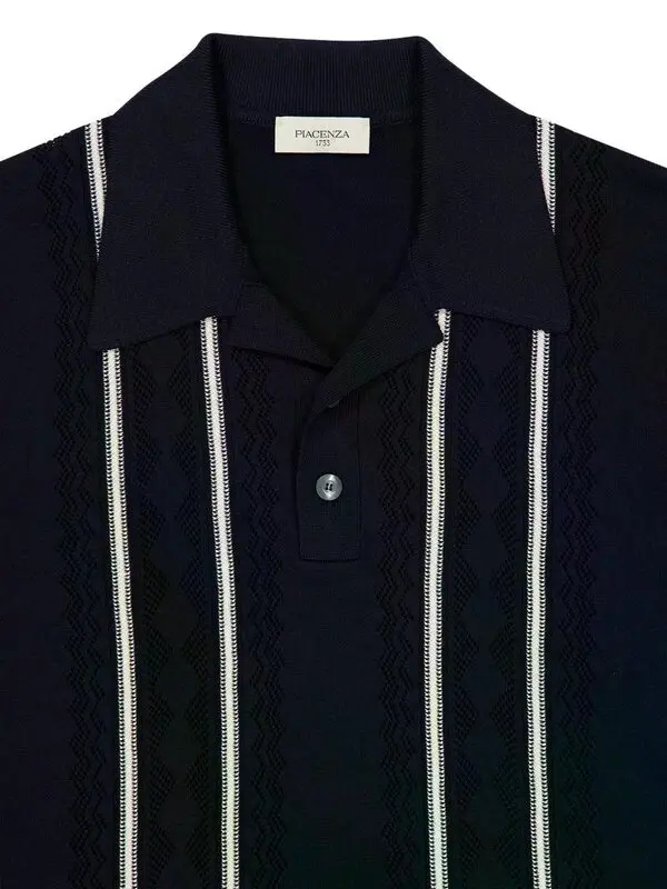 PIACENZA CASHMERE 1733 Buttoned Polo Shirt