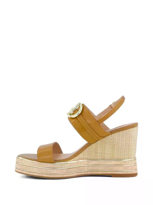 Liu Jo Karen 05 Logo-plaque Wedge Sandals