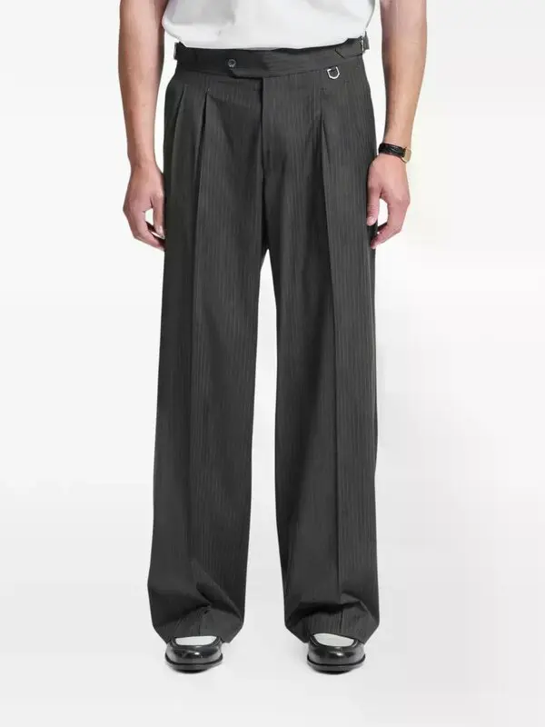 RETERNITY Pinstriped Tailored Trousers