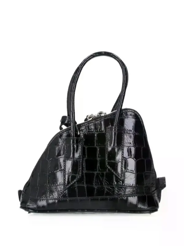 Attico Croc-embossed Leather Tote Bag