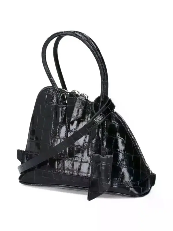 Attico Croc-embossed Leather Tote Bag