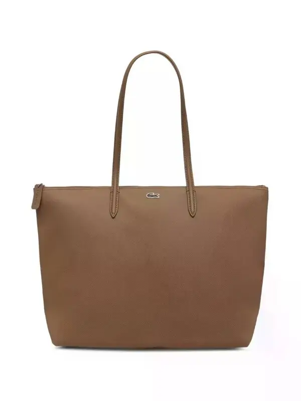 Lacoste L.12.12 Concept Large Tote Bag - Brown