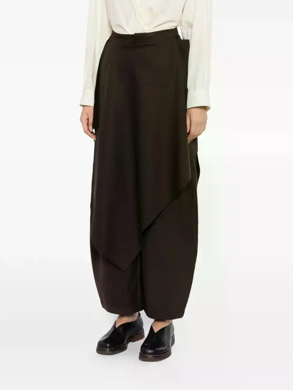 YEAREAST Layered Draped Trousers