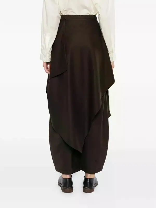 YEAREAST Layered Draped Trousers