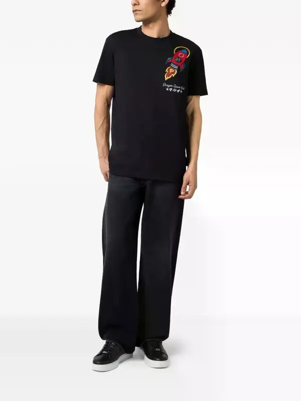 Philipp Plein Rocket-patch T-shirt