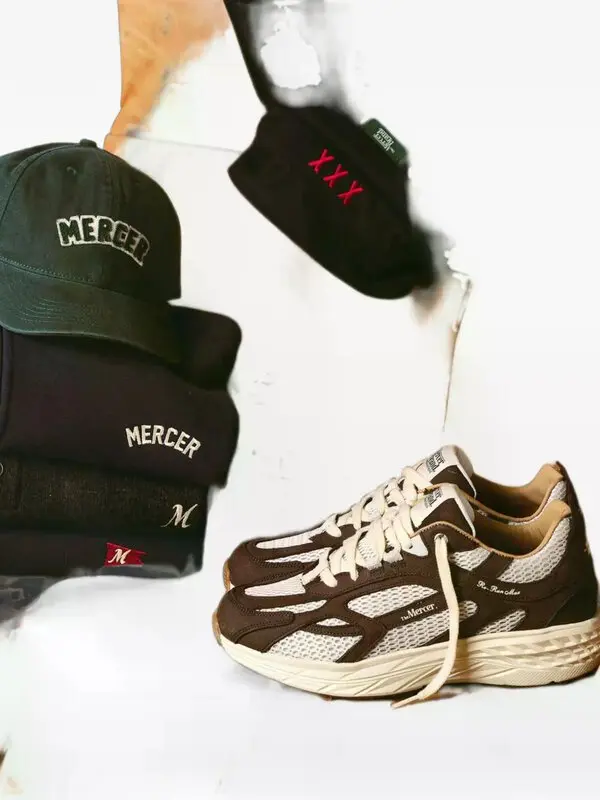 THEMERCER. Re-run Max Nubuck Sneakers