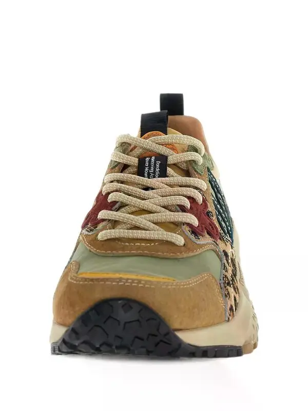 FLOWER MOUNTAIN Solin Leopard-print Sneakers