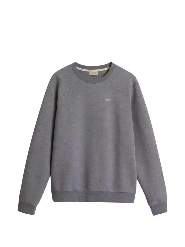 Woolrich Logo-print Crew-neck Sweatshirt - Grey
