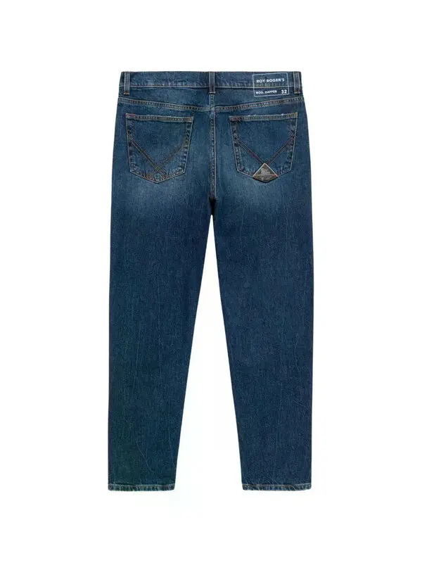 ROY ROGER'S Dapper Logo-patch Jeans