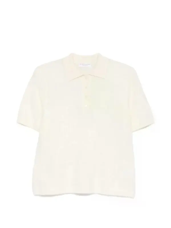 Majestic Filatures Short-sleeve Polo Shirt - Neutrals