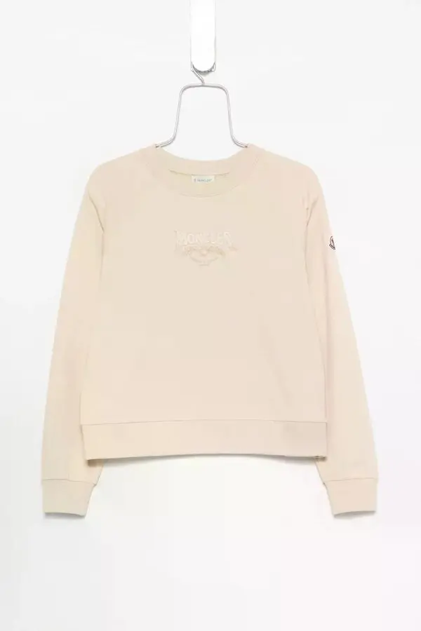 Moncler Logo-embroidered Raglan-sleeve Sweatshirt