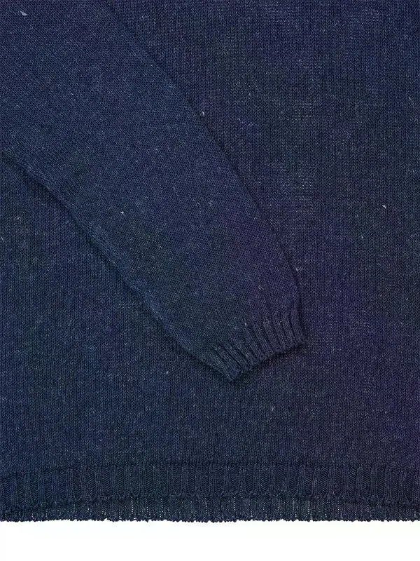 PIACENZA CASHMERE 1733 Fine-knit Raglan-sleeve Sweater