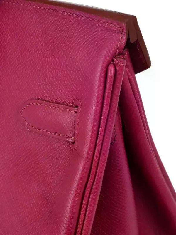 Hermès 2010 30 Birkin Epsom Leather Tote Bag - Red