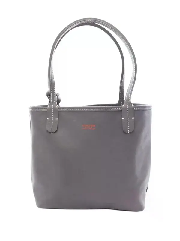 Goyard 2010-2026 Mini Goyardine Reversible Anjou Tote Bag - Grey