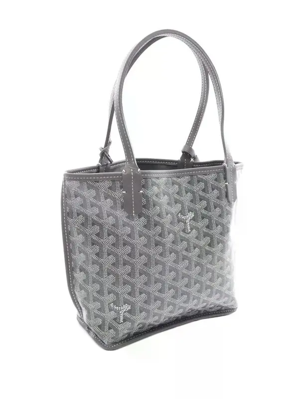 Goyard 2010-2026 Mini Goyardine Reversible Anjou Tote Bag