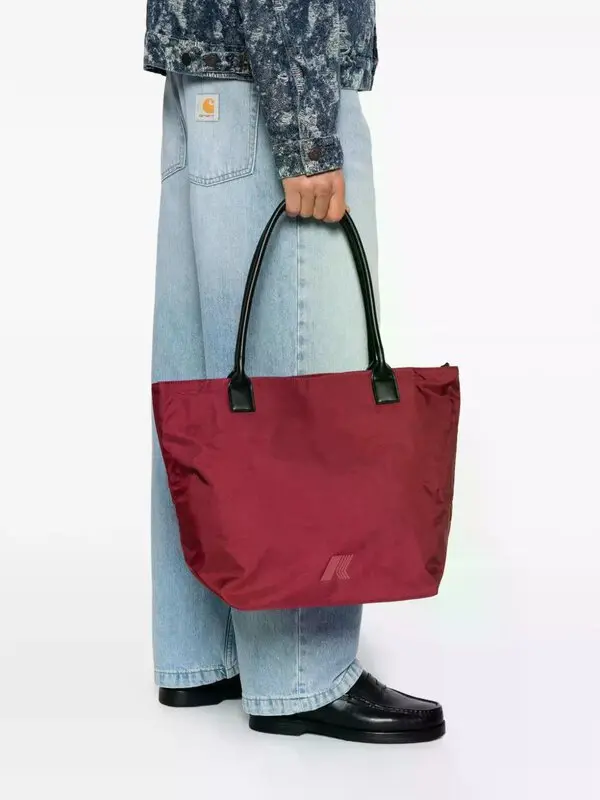 K-WAY Amabelle Logo-patch Tote Bag