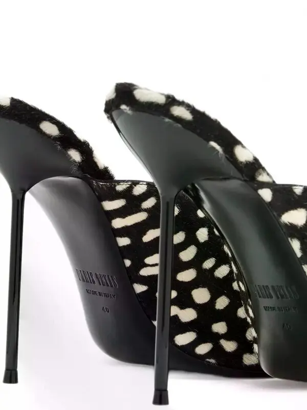Paris Texas Lidia Calf-hair Mules