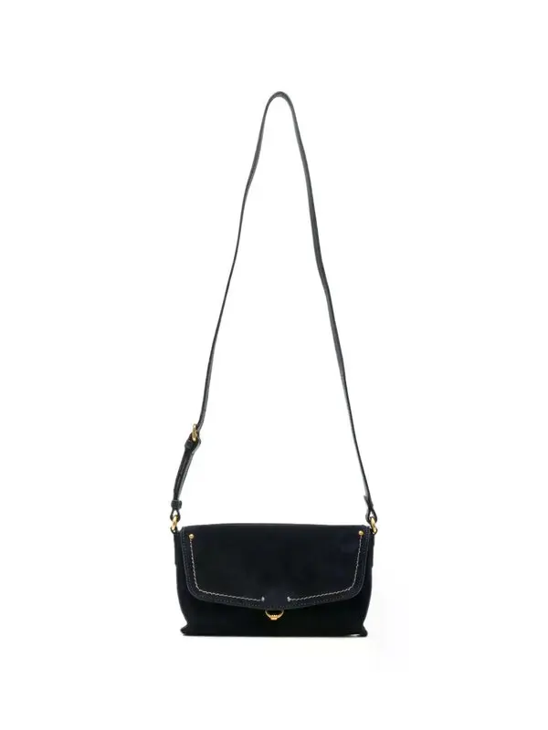 GIANNI CHIARINI Eugenia Suede Crossbody Bag