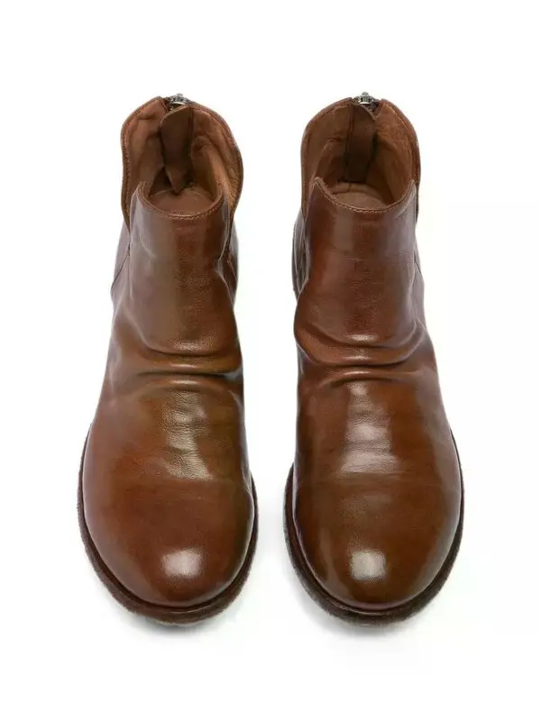 Officine Creative Shantel Leather Ankle Boots
