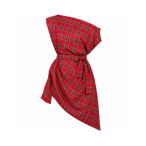 STUART TREVOR Pirate Dress – Tartan
