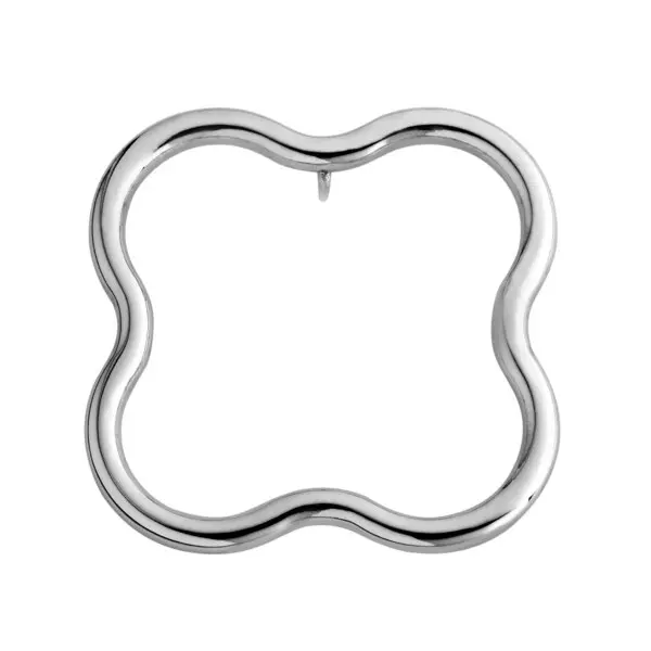 SAINT BOTOLPH Logo Pendant Necklace In Sterling