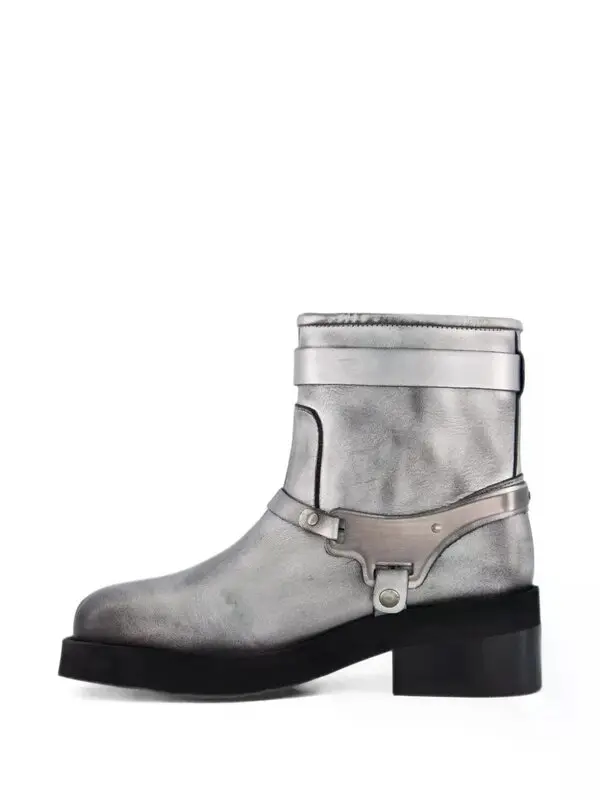 NUBIKK Eve Maryn Buckle-strap Ankle Boots
