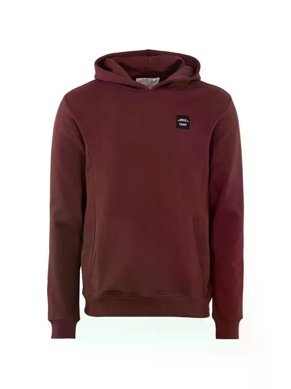 IN GOLD WE TRUST PARIS The Expansion Logo-patch Hoodie - Red
