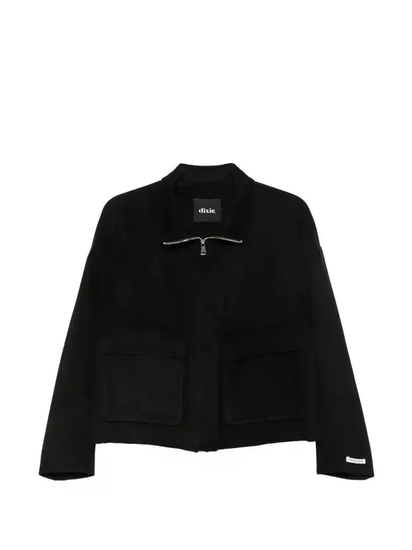 Dixie High-neck Patch-pocket Jacket