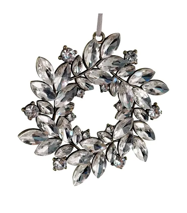 SHISHI Crystal-embellished Wreath