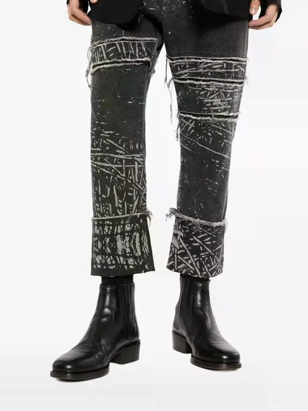 NUDE:MASAHIKO MARUYAMA All-over Graphic-print Trousers