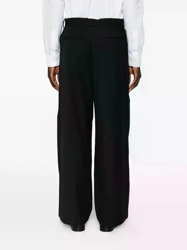 TONYWACK Pleated Wide-leg Trousers