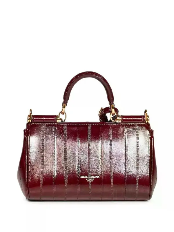 Dolce & Gabbana Hagfish Leather Mini Bag - Red