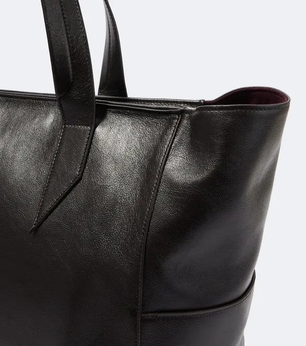 METIER Passerby East-west Leather Tote Bag