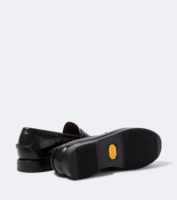 Visvim Fabro-folk Leather Penny Loafers