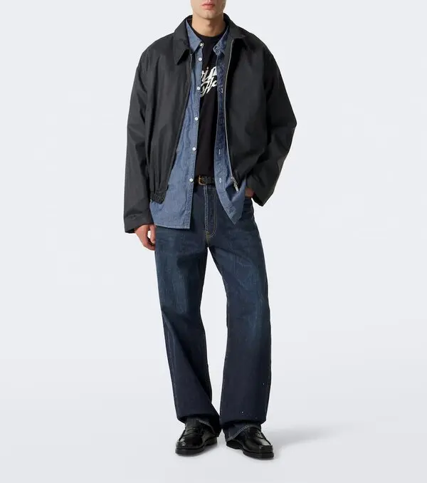 Visvim Fabro-folk Leather Penny Loafers