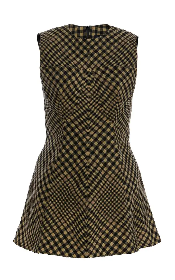 ASHLYN Taryn Linen-wool Top - Multi