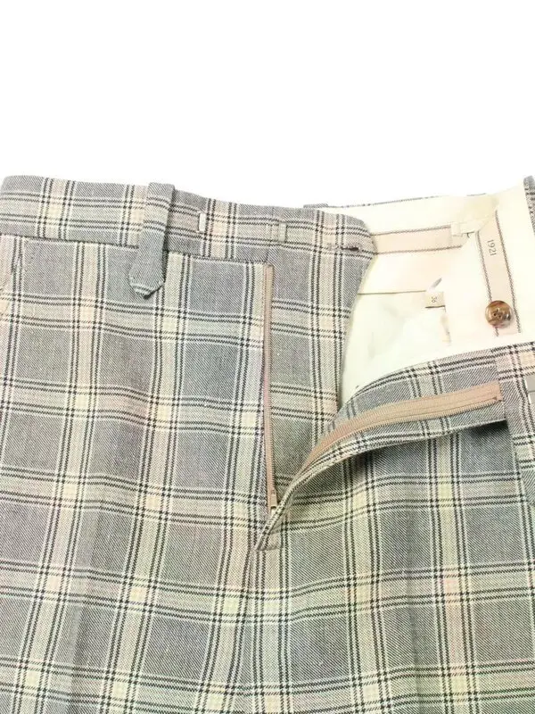Gucci 2010s Check Trousers
