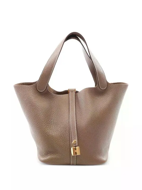 Hermès 2019 Mm Picotin Lock Tote Bag - Brown