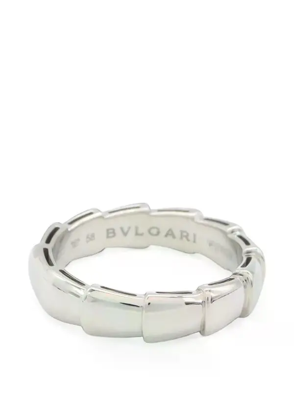 BVLGARI 2010s Serpenti Viper Ring - Silver