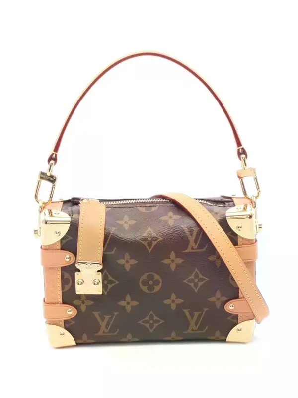 LOUIS VUITTON 2021s Pm Side Trunk Monogram Handbag - Brown