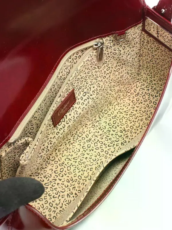 Cartier 2000s Panthère Foldover Shoulder Bag