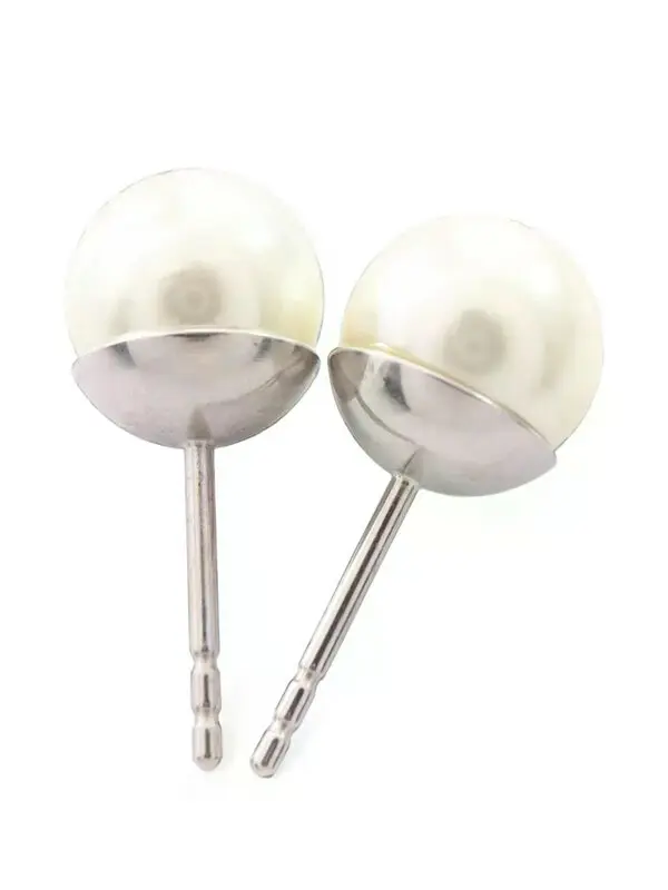 Dior 2010s Tribales Logo-charm Earrings