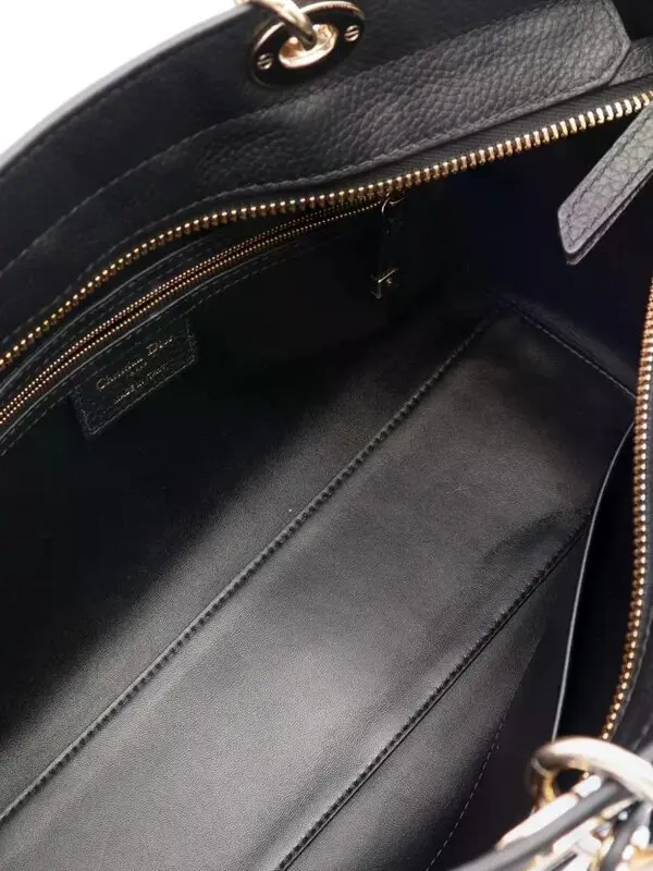 Dior 2010s Lady D-sire Leather Tote Bag