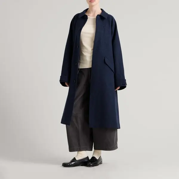 You Must Create Tyrell Wool Trench Coat End. Exclusive