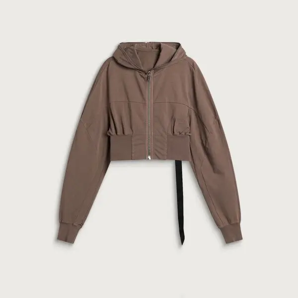 Rick Owens Collage Gimp Hoodie - Grape