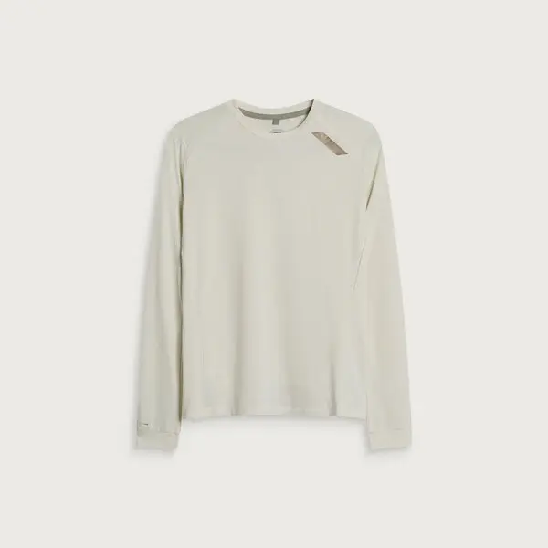 SOAR Long Sleeve Tech T-shirt - Cream